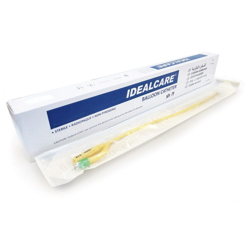 IDEALCARE FOLEY CATHETER SILICONE COATED 1s - Ihbhealthcare.com