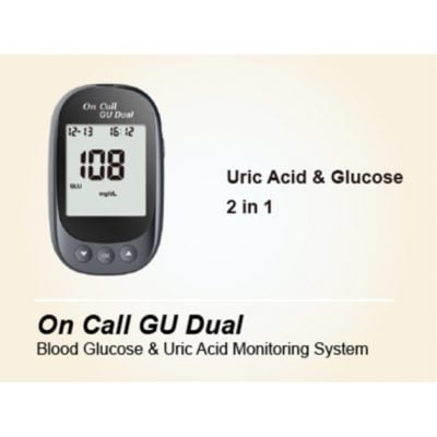 ON CALL GU DUAL BLOOD METER - Ihbhealthcare.com