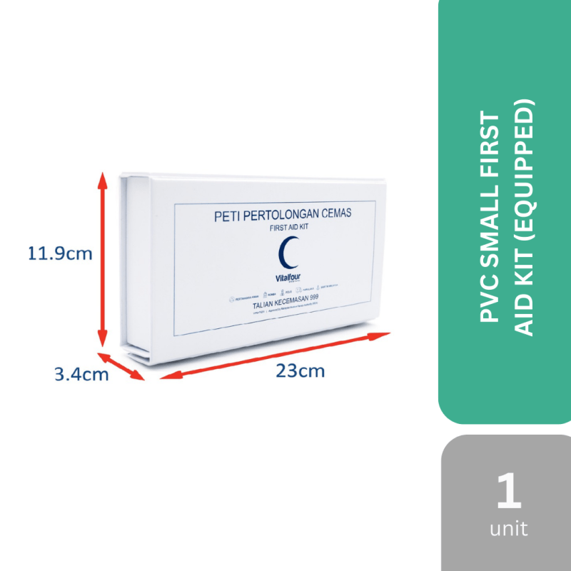 PVC SMALL FIRST AID KIT (EQUIPPED) - Ihbhealthcare.com