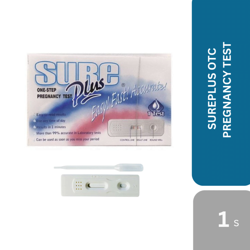 SUREPLUS OTC PREGNANCY TEST 1s - Ihbhealthcare.com