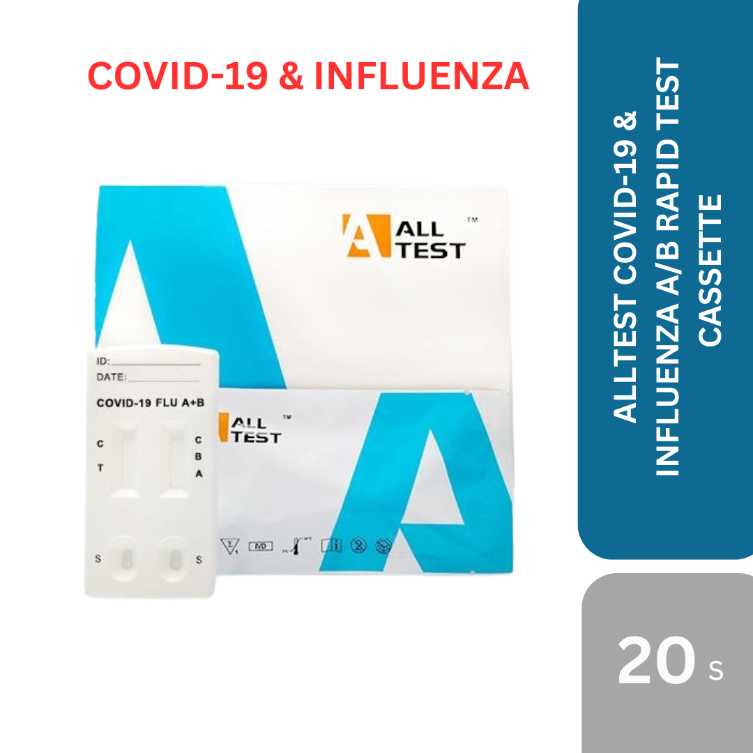 ALLTEST COVID-19 & INFLUENZA A/B RAPID TEST CASSETTE 20s ...